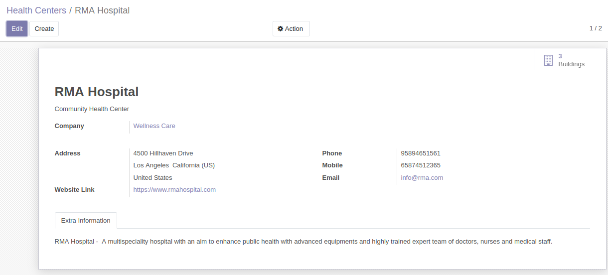 Odoo Health-Center Management System | oeHealth